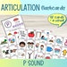 Printable P Sound Articulation Flashcards | Speech Therapy ...