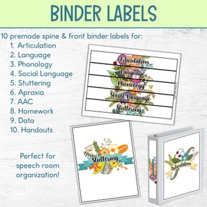 Printable Floral Theme Binder Covers and Spines | Premade and Editable ...