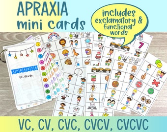 Printable Cluster Reduction Minimal Pairs Picture Cards - Etsy