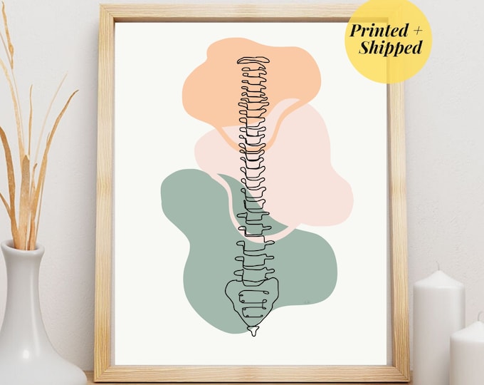 Sacrum Sacral Spine Tie Dye Line Art Abstract Illustrations Minimalist ...