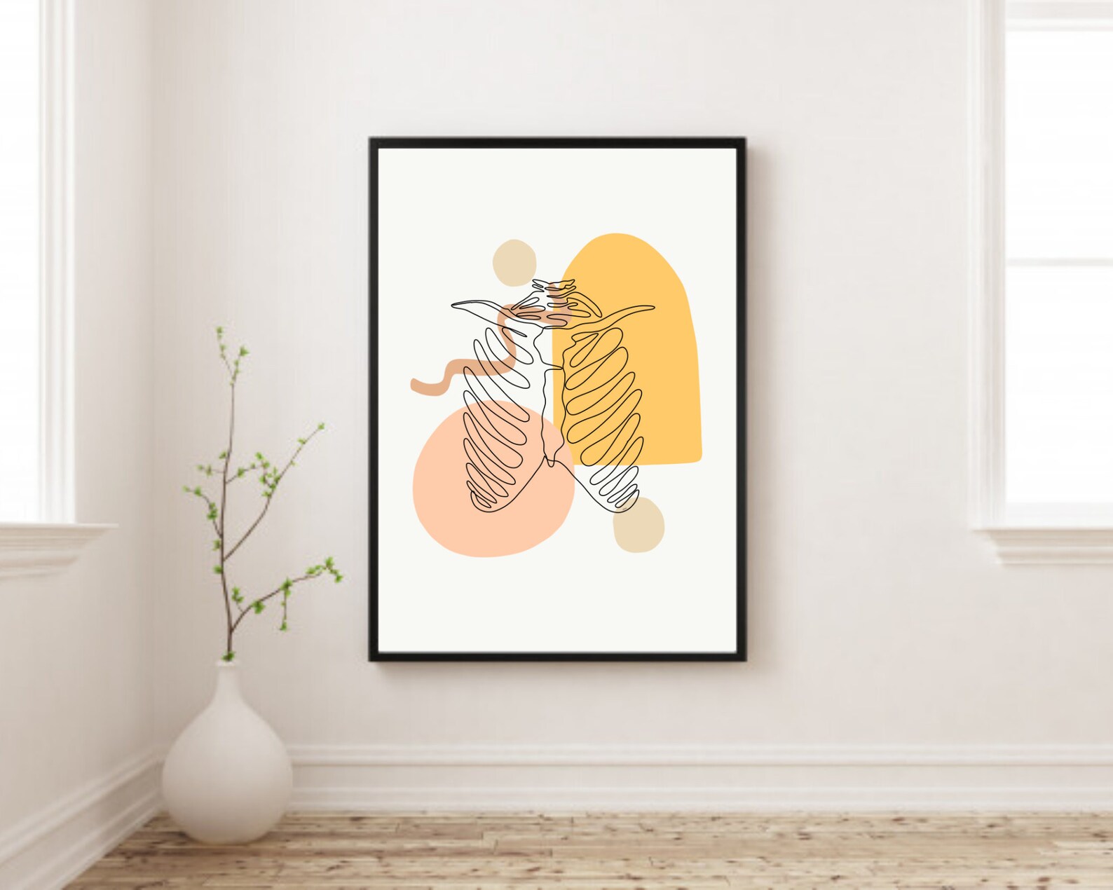 Rib Cage and Chest Bones | Line Art | Anatomy Drawing | Minimalist ...