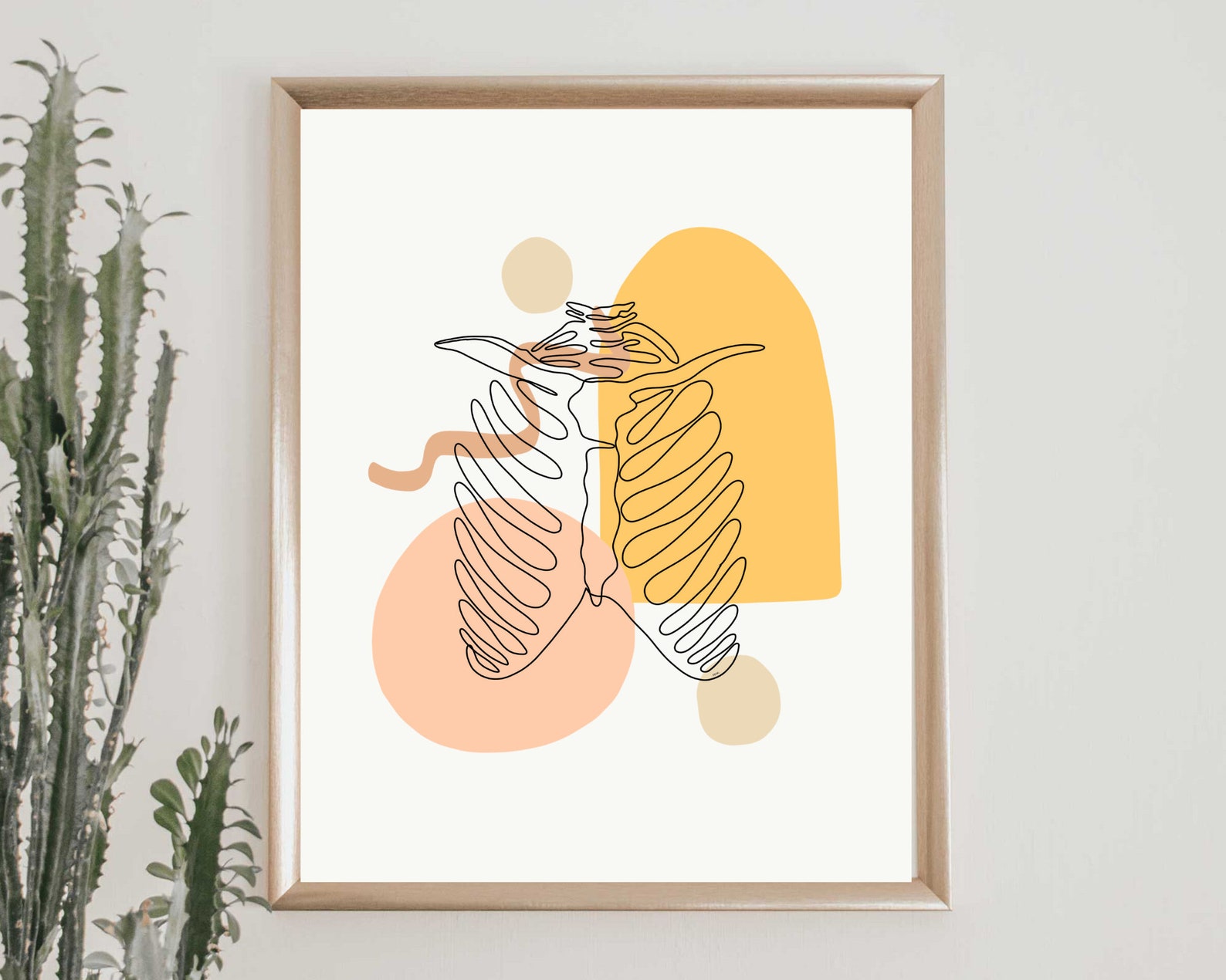 Rib Cage and Chest Bones | Line Art | Anatomy Drawing | Minimalist ...