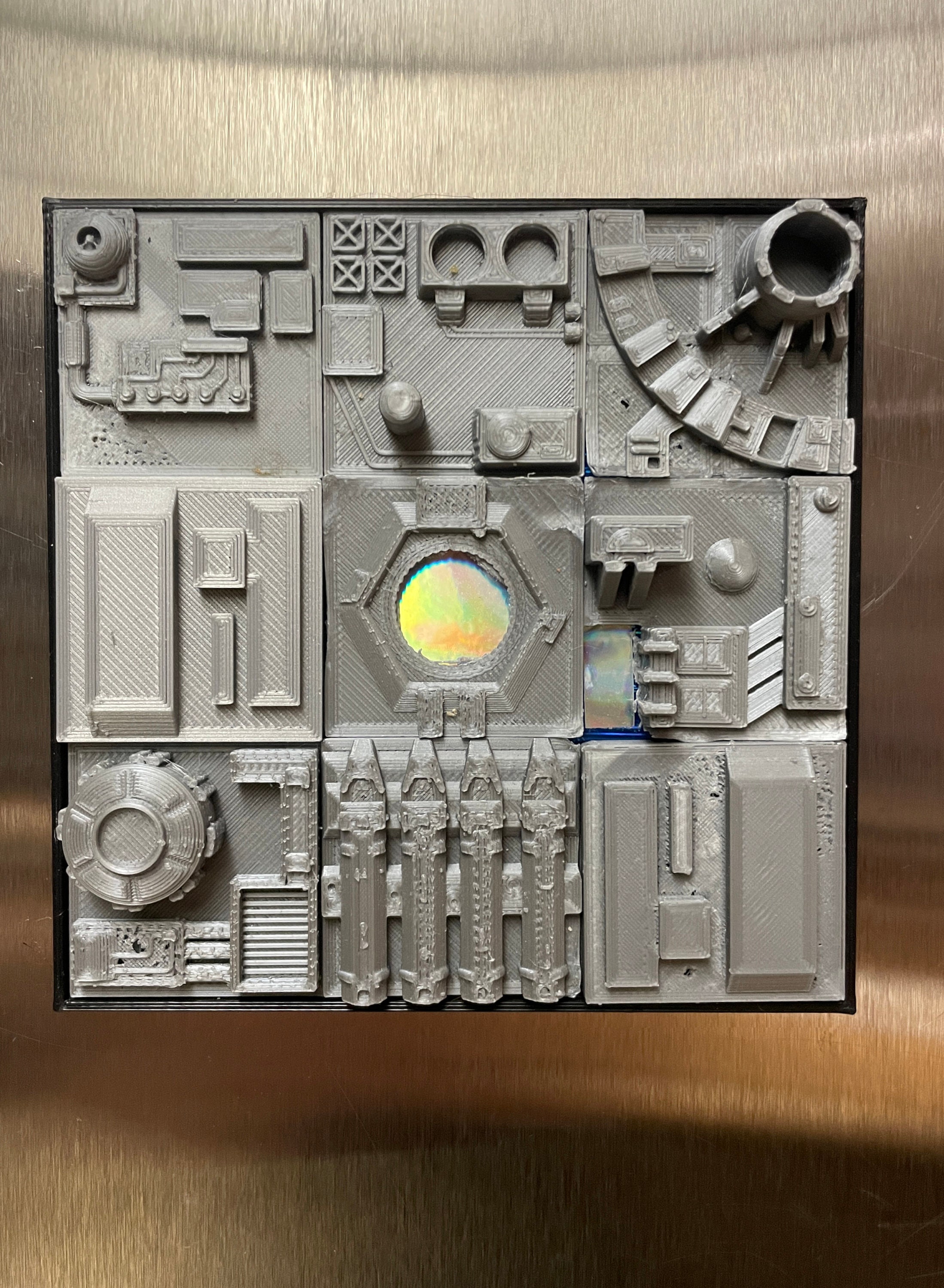 Small Deathstar Diorama Frame 4.5 X 4.5 Inches - Etsy