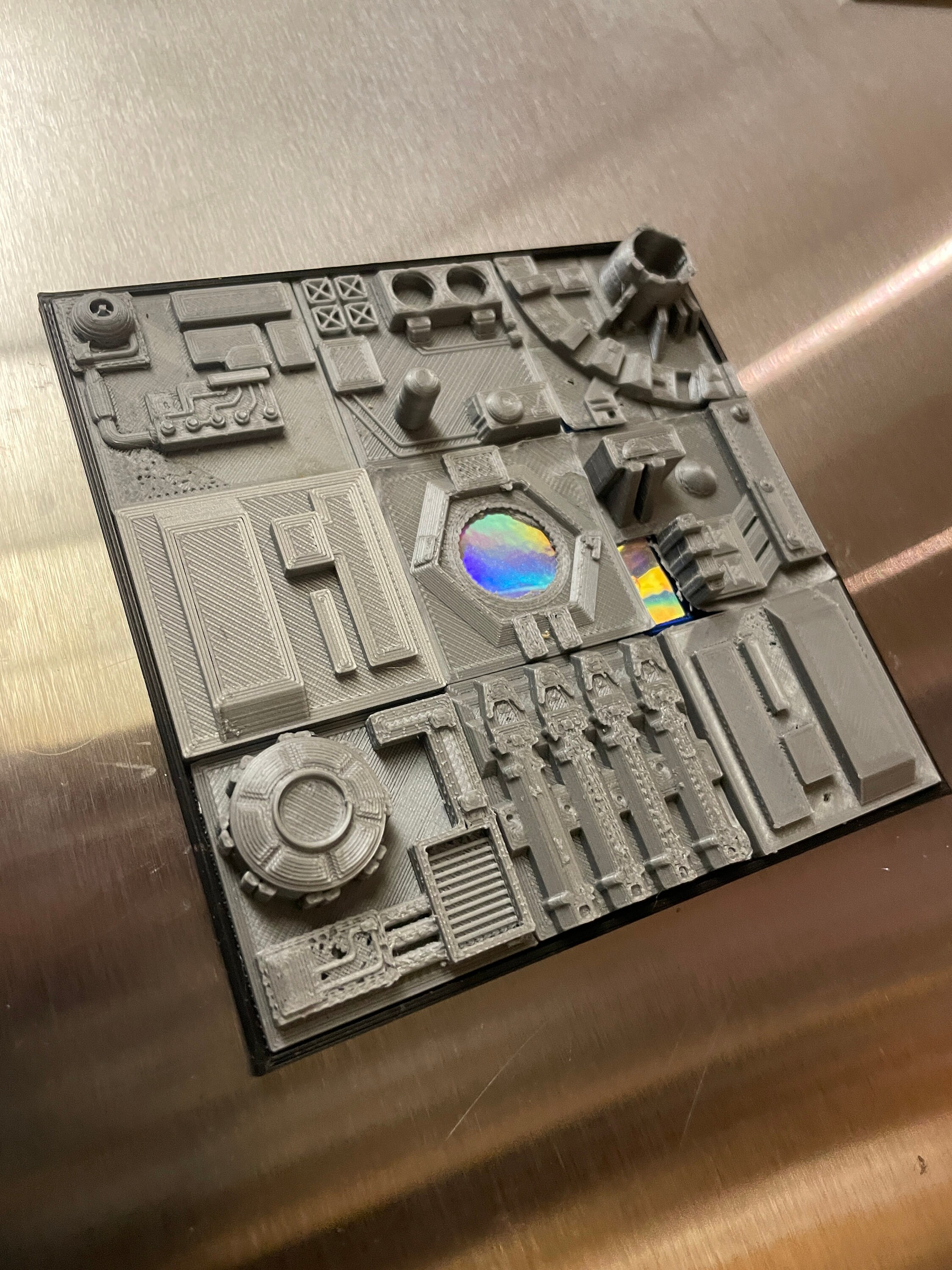 Small Deathstar Diorama Frame 4.5 X 4.5 Inches - Etsy