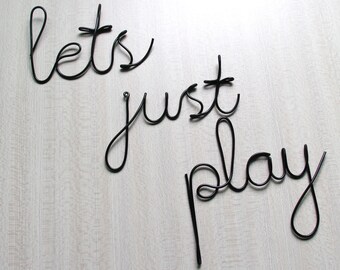 Wire Word Art - Etsy