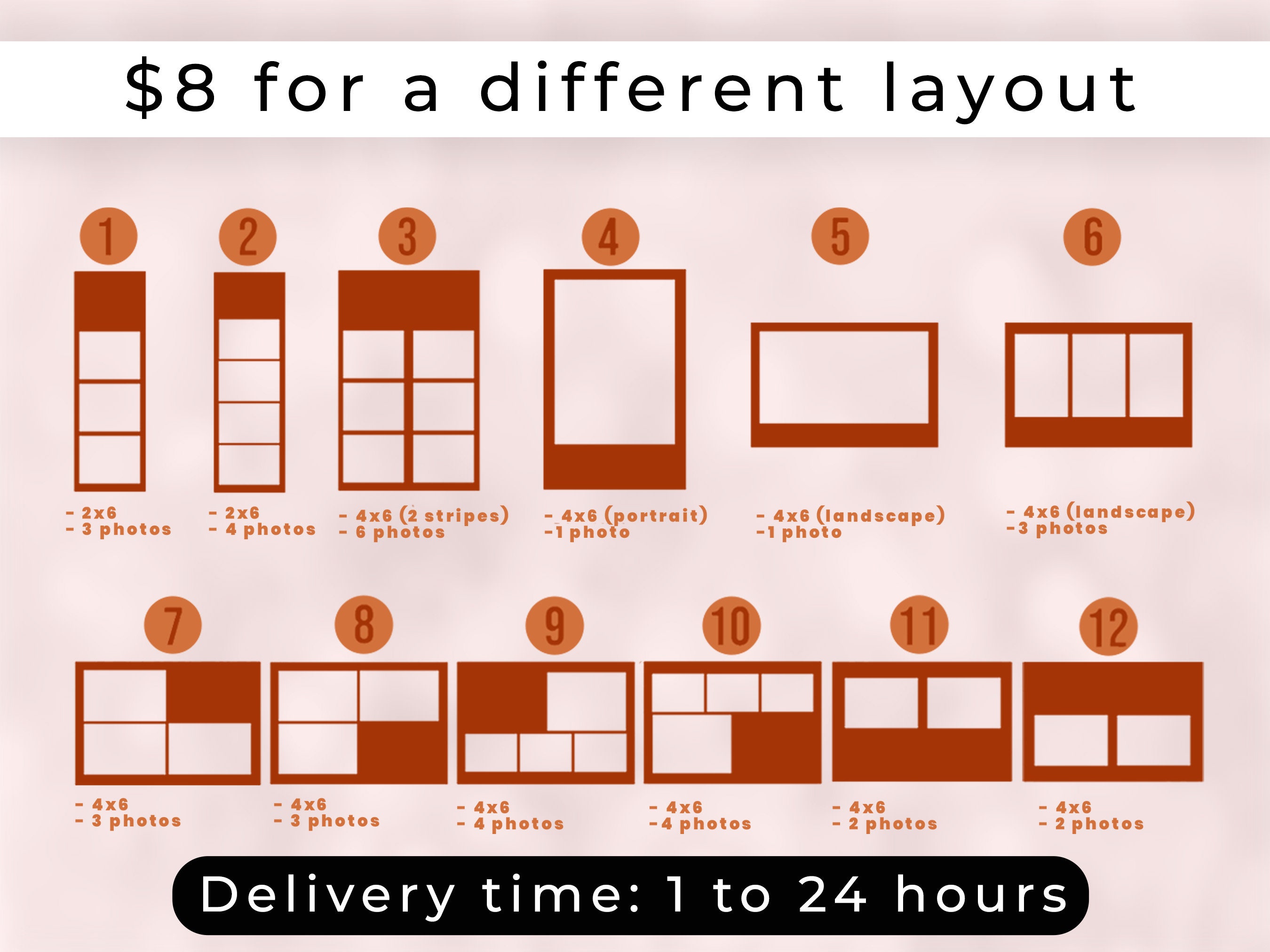 Gold Blue Graduation Photo Booth Template 4x6 Layout Class of 2023 Prom ...