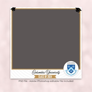 Graduation 360 Photo Booth Overlay, 360 Video Booth Graduation Template ...