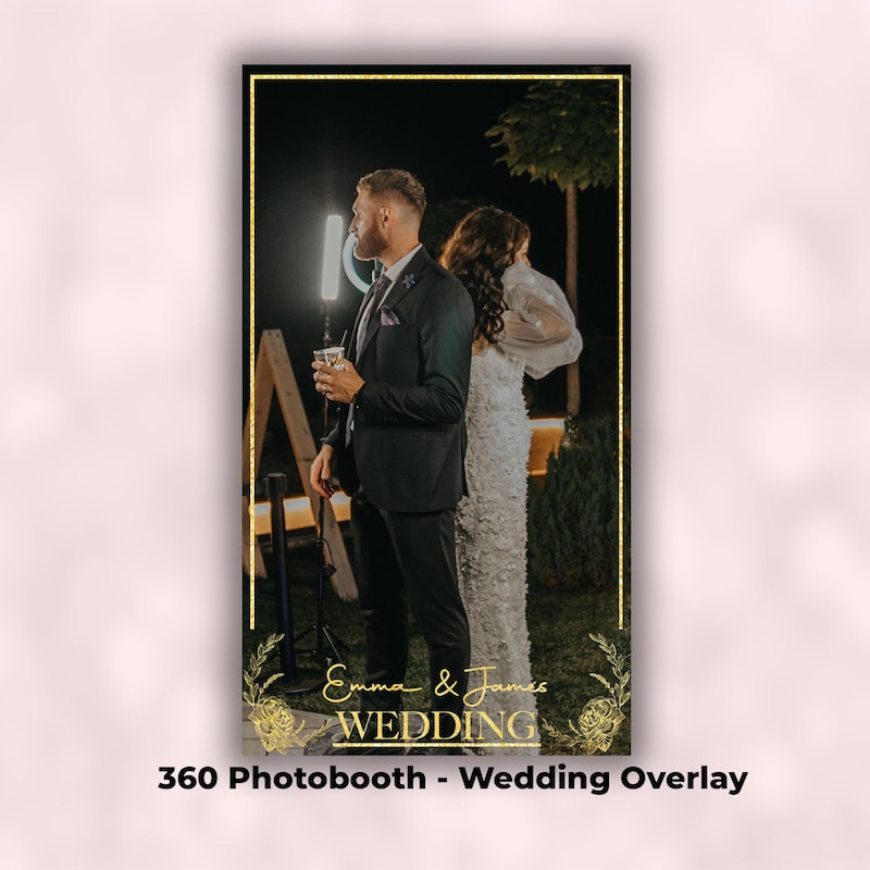 360 Photo Booth Template Design - Etsy UK