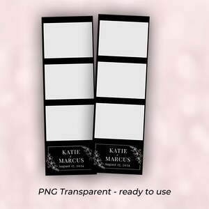 2x6 Photo Booth Template, 2x6 Minimalist Photobooth Template, 2x6 Photo Strips Template Wedding ...