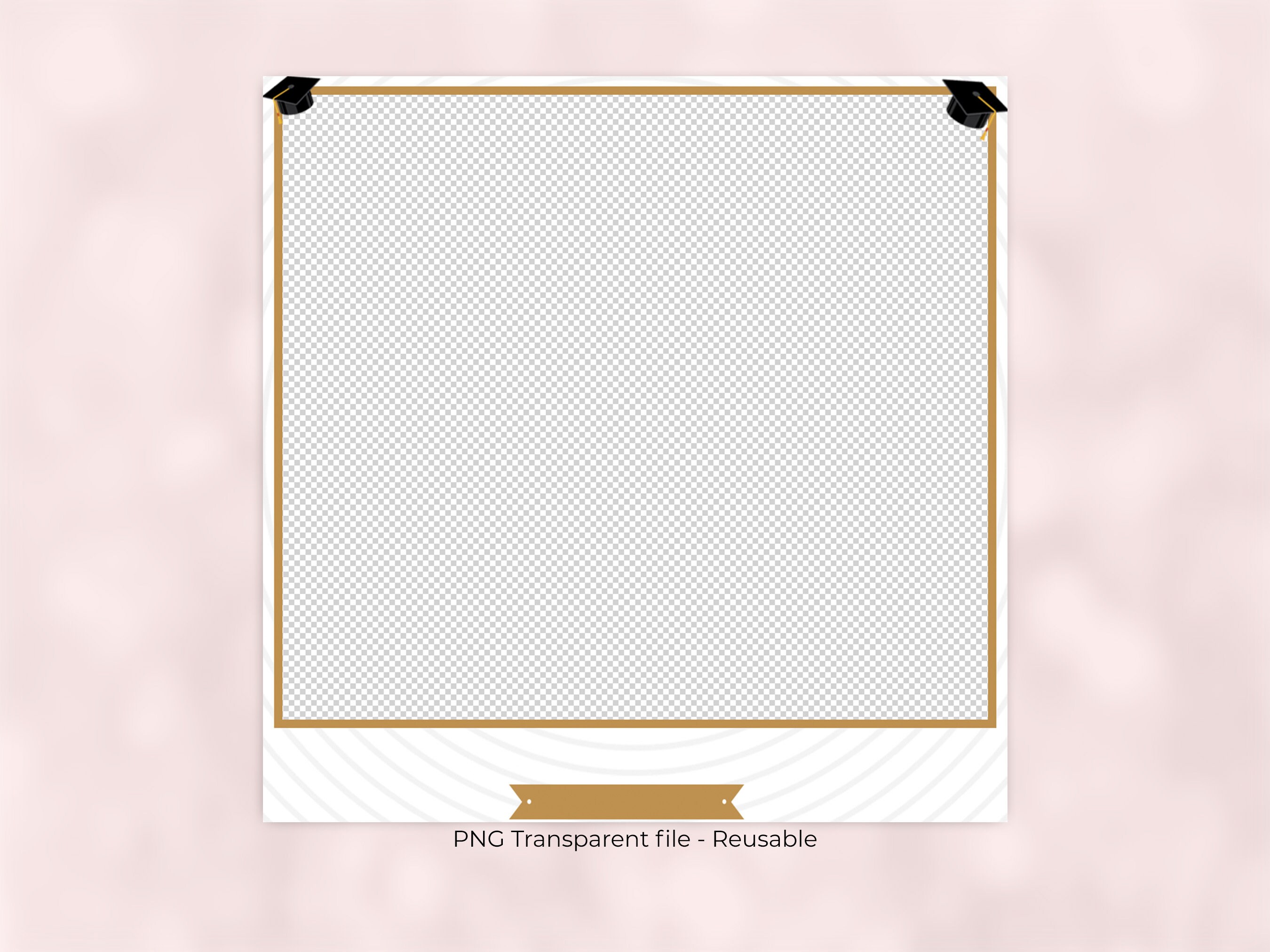 Graduation 360 Photo Booth Overlay, 360 Video Booth Graduation Template ...