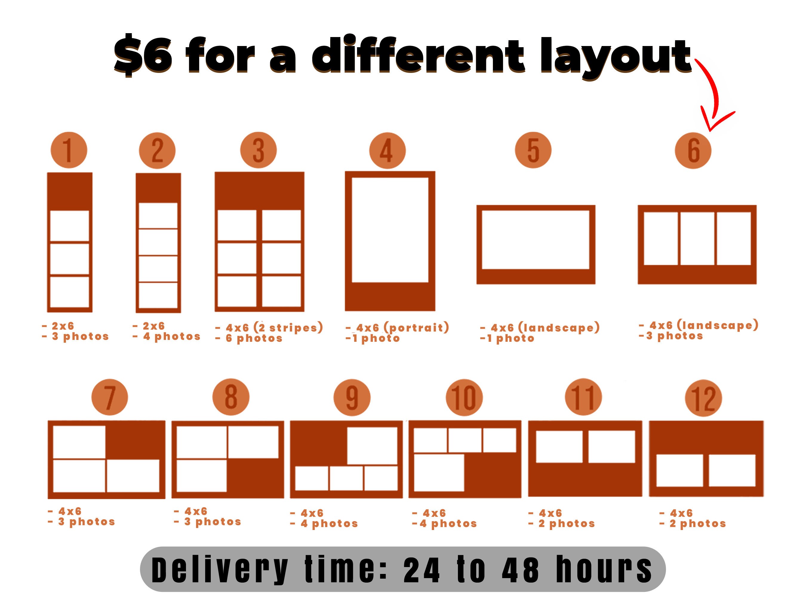 Wedding Photo Booth Template 4x6 Photo Booth Wedding Design - Etsy