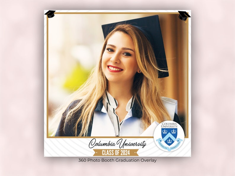 Graduation 360 Photo Booth Overlay, 360 Video Booth Graduation Template ...