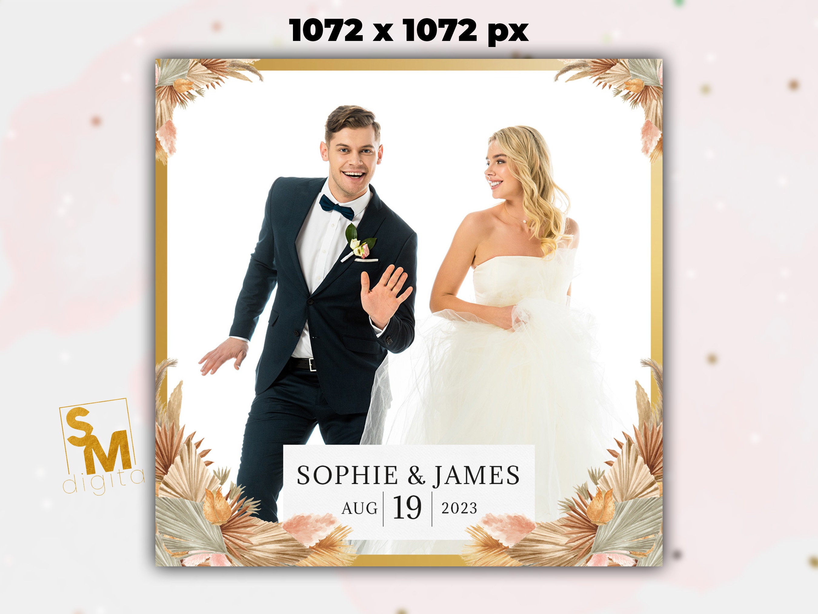 360 Photo Booth Wedding Overlay 360 Spinner Booth Template for Wedding ...