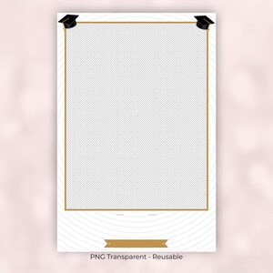 4x6 Graduation Photo Booth Template, 4x6 Portrait Graduation Party ...