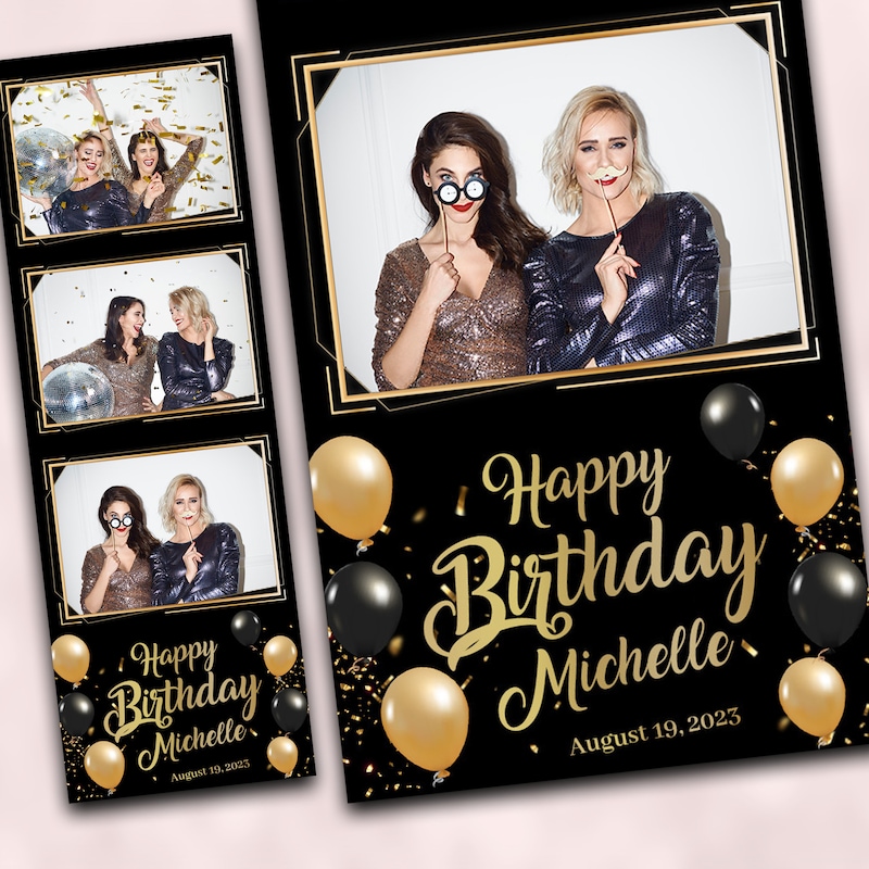 Birthday Photo Booth - Etsy