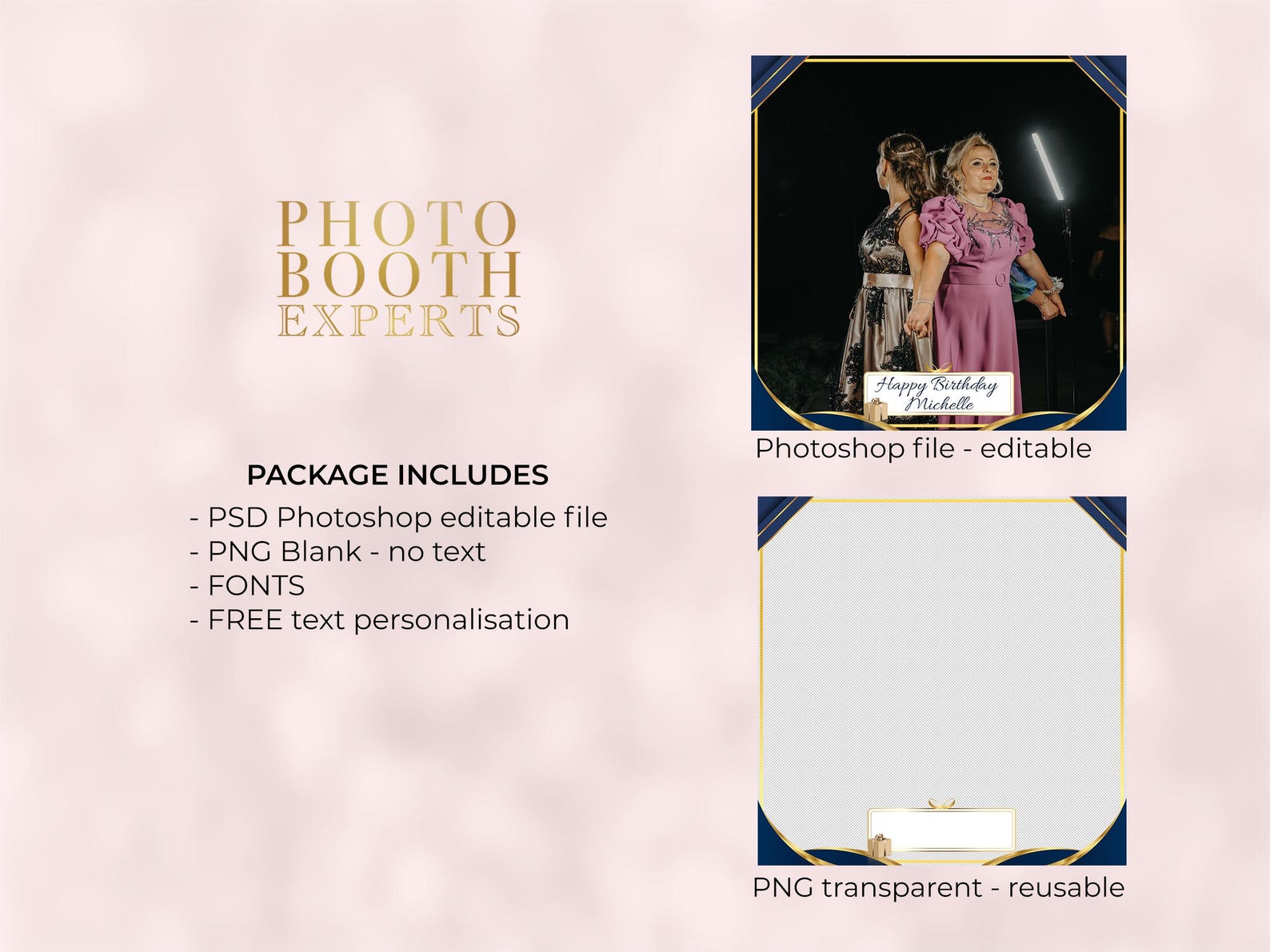 360 Photo Booth Overlay Birthday, 360 Overlay - Anniversary 360 Video ...