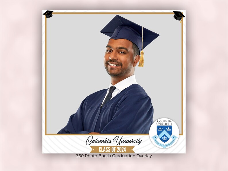 Graduation 360 Photo Booth Overlay, 360 Video Booth Graduation Template ...