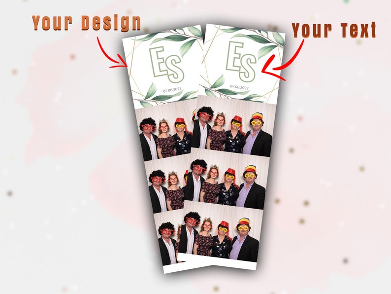Custom Photo Booth Template Personalized Photobooth Template - Etsy