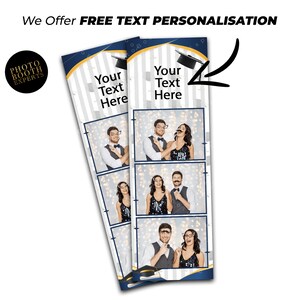 Graduation Photo Booth Template - 2x6 Photo Strip Graduation Prom Frame ...