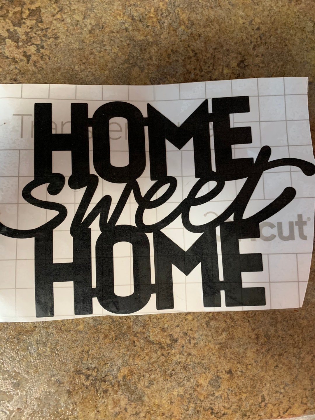 Home Sweet Home Decal Home Sticker Vinyl - Etsy