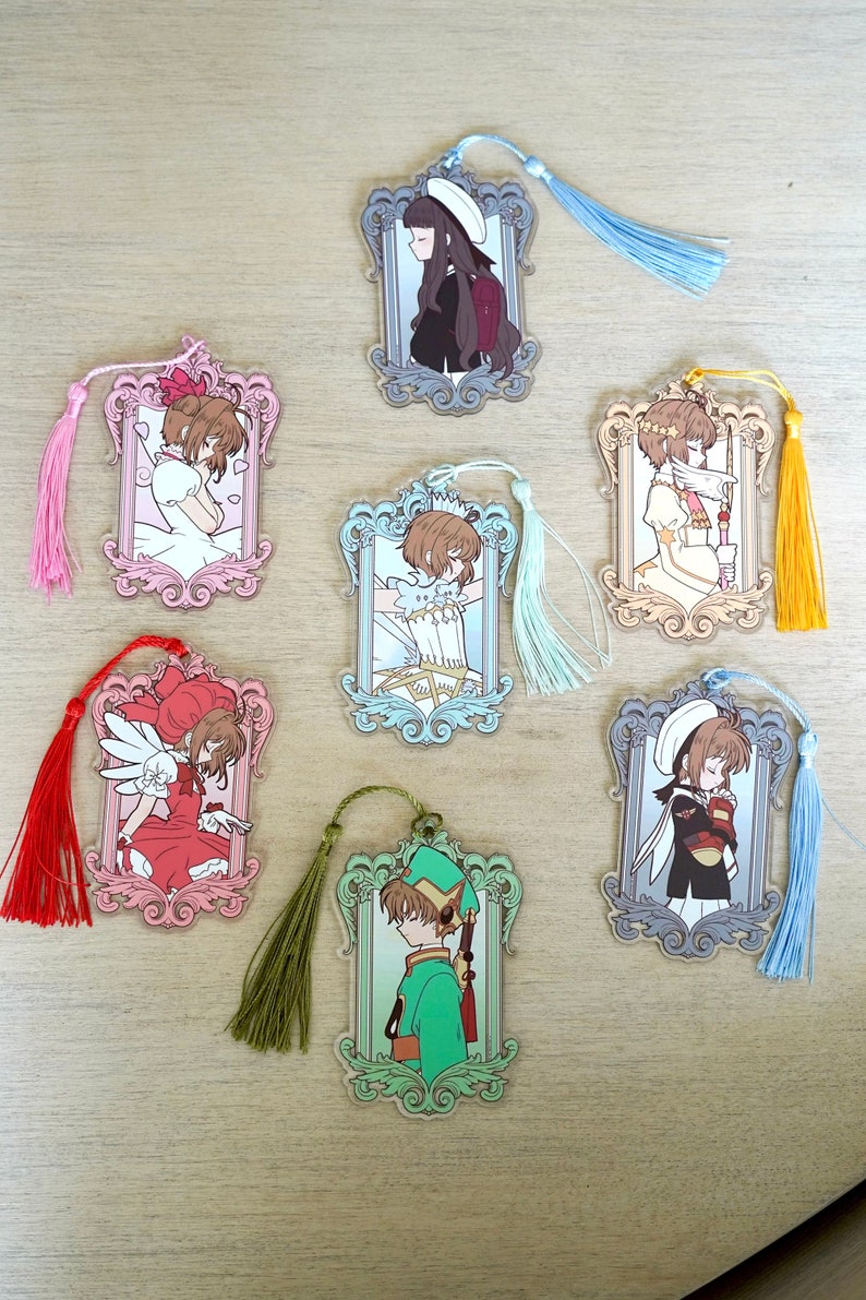 Cardcaptor Sakura Tomoeda School Uniform Skating Outfit Acrylic ...