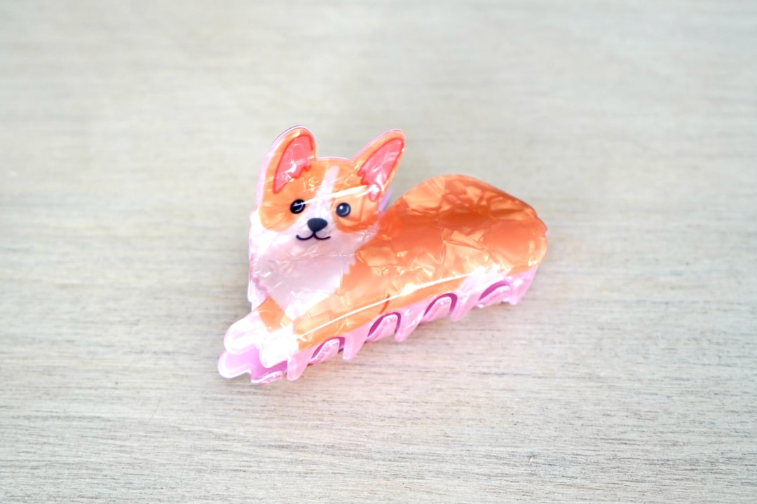Corgi Hair Clip / Claw - Etsy