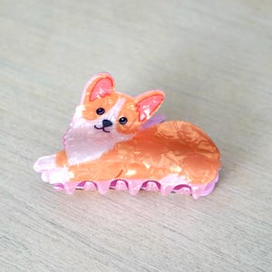 Corgi Hair Clip / Claw - Etsy
