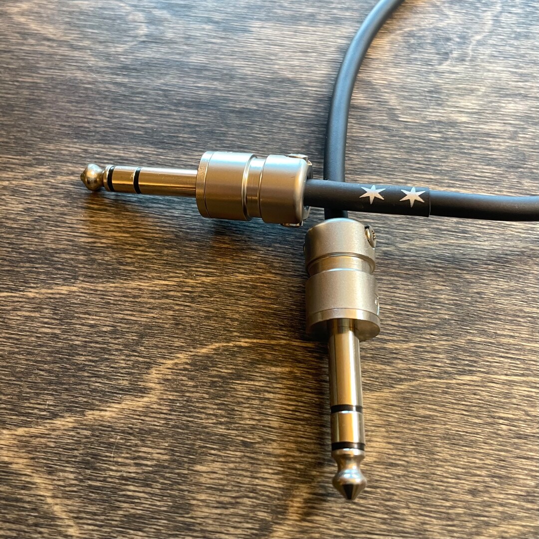 Low Profile Stereo Patch Cable (straight) - Etsy