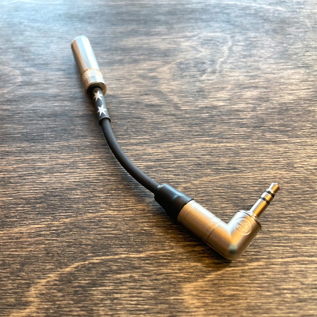 Low Profile Right Angle 3.5mm Adapter (TRS / Stereo) - Etsy