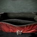 High Quality Handmade Red Leather Cluth Skull, Red Leather Clutch ...