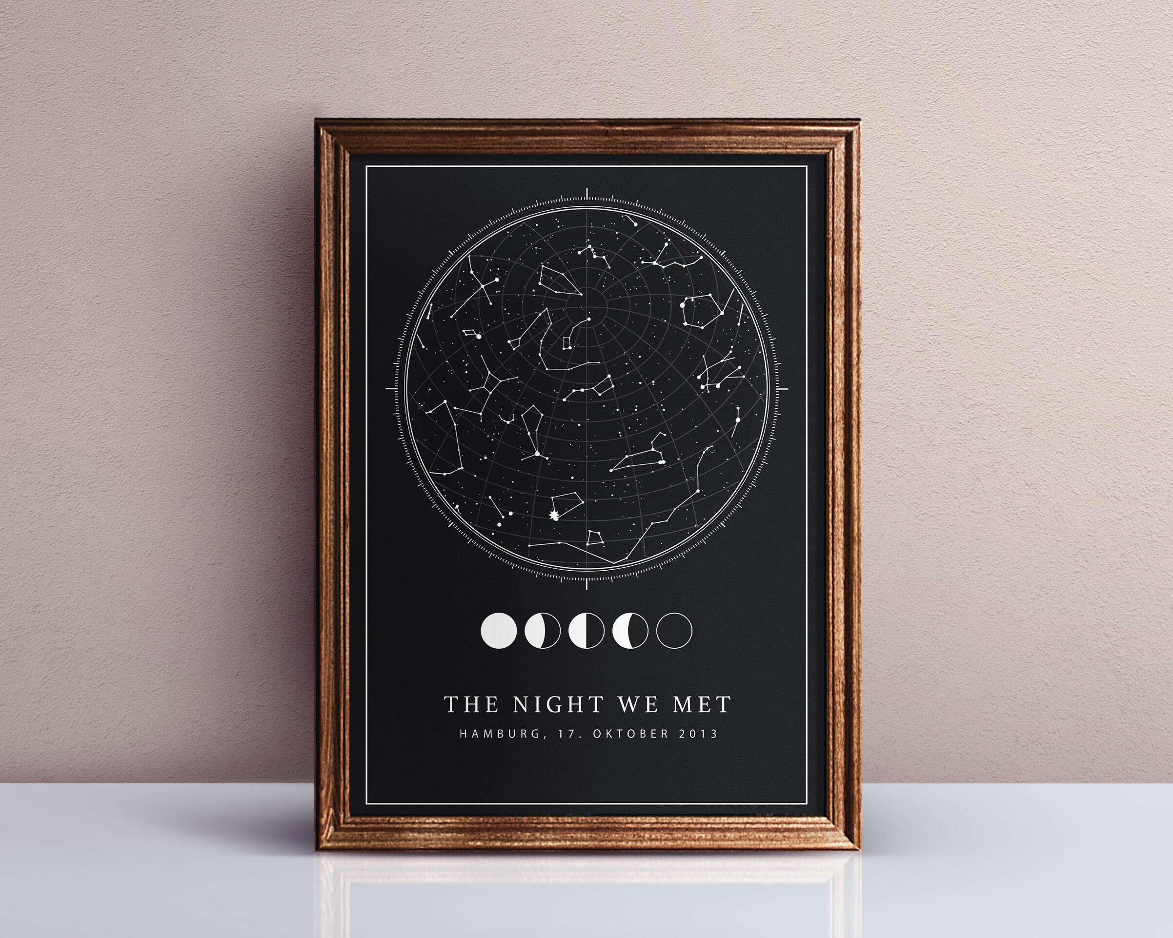 Personalized Star Map Gift Star Map Birthday | Etsy