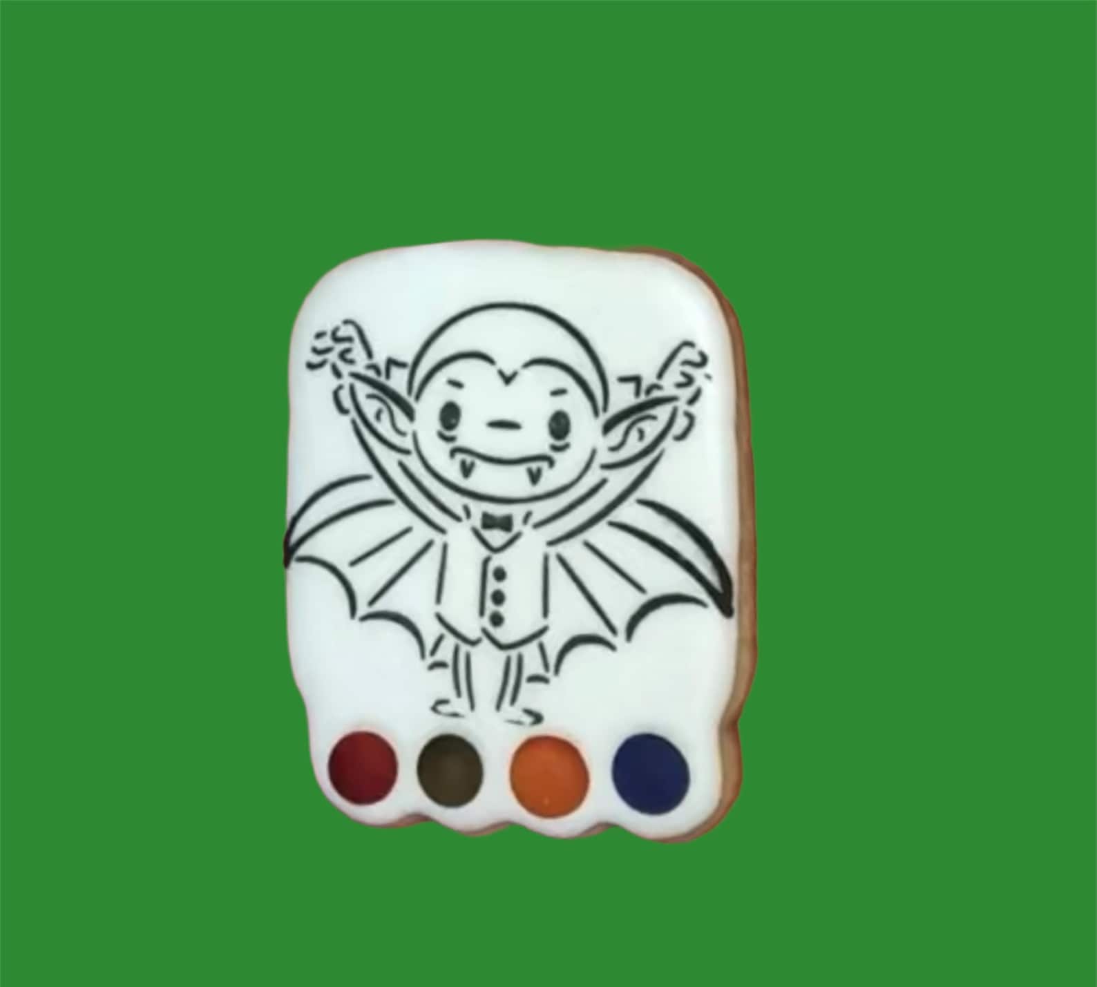 Halloween Paint Your Own Cookie, PYO Cookies, Halloween Cookies ...