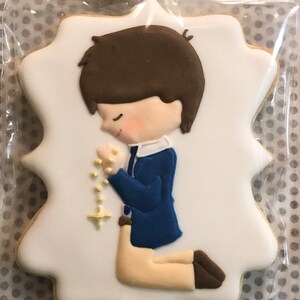 Boy First Communion, First Communion Cookies, Favors First Communion ...