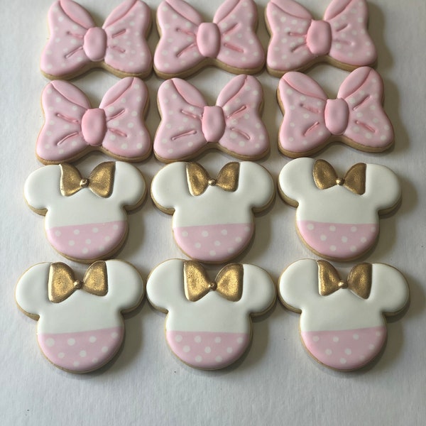 Mickey Mouse Cookies - Etsy