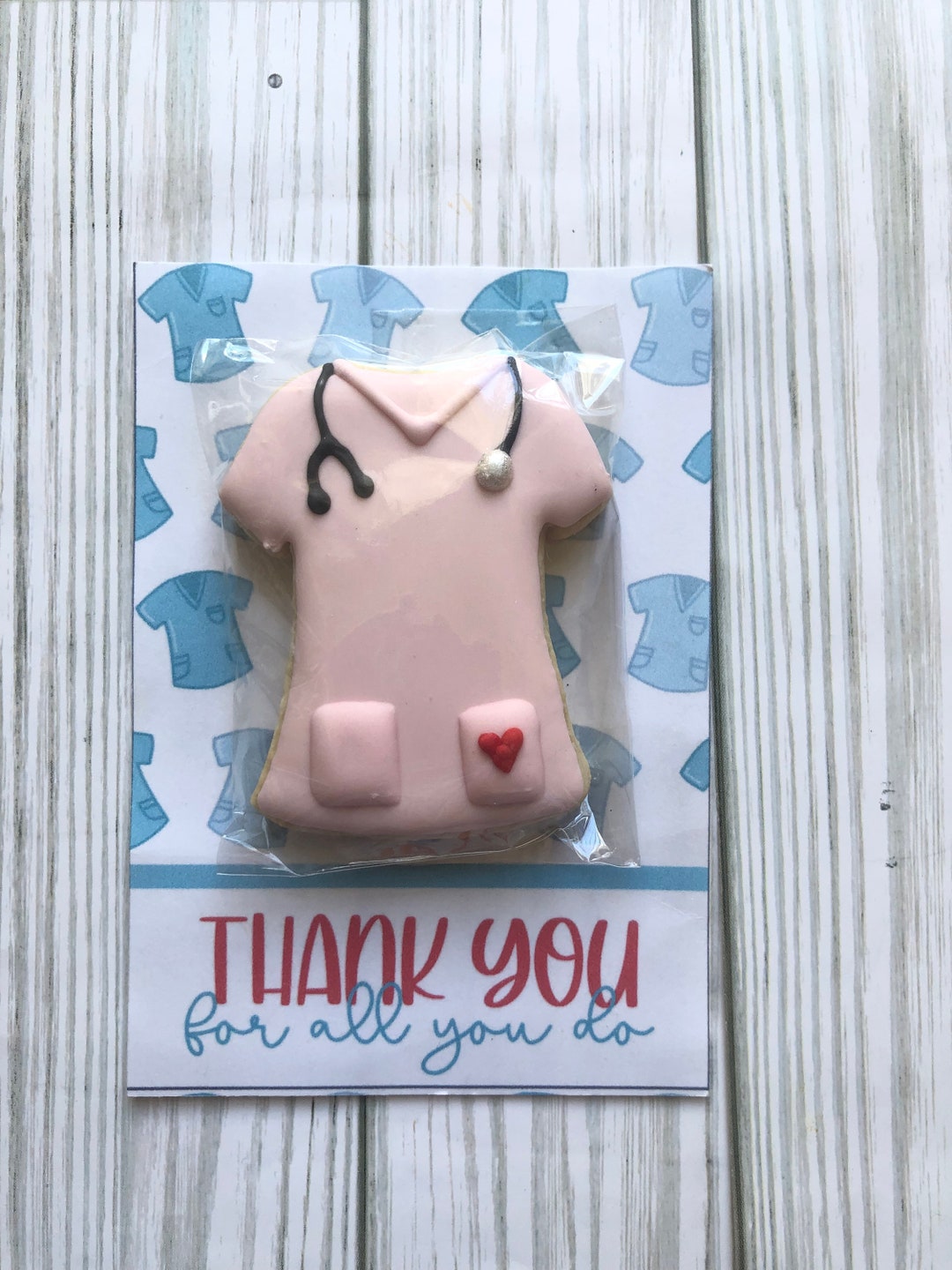 Nurse Card Cookies, Nurse Week Appreciation Cookies, Mini Cookies ...