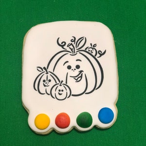 Halloween Paint Your Own Cookie, PYO Cookies, Halloween Cookies ...