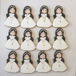 First Communion Cookies, , Girl First Communion, First Communion Favors ...