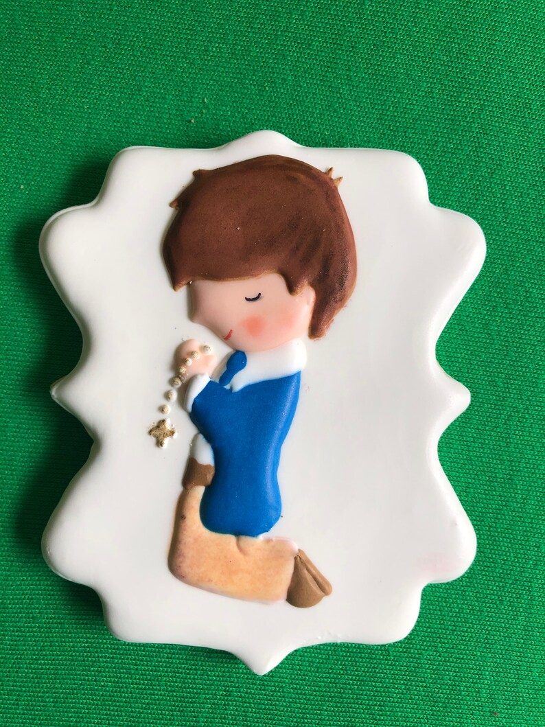 Boy First Communion First Communion Cookies Favors First - Etsy