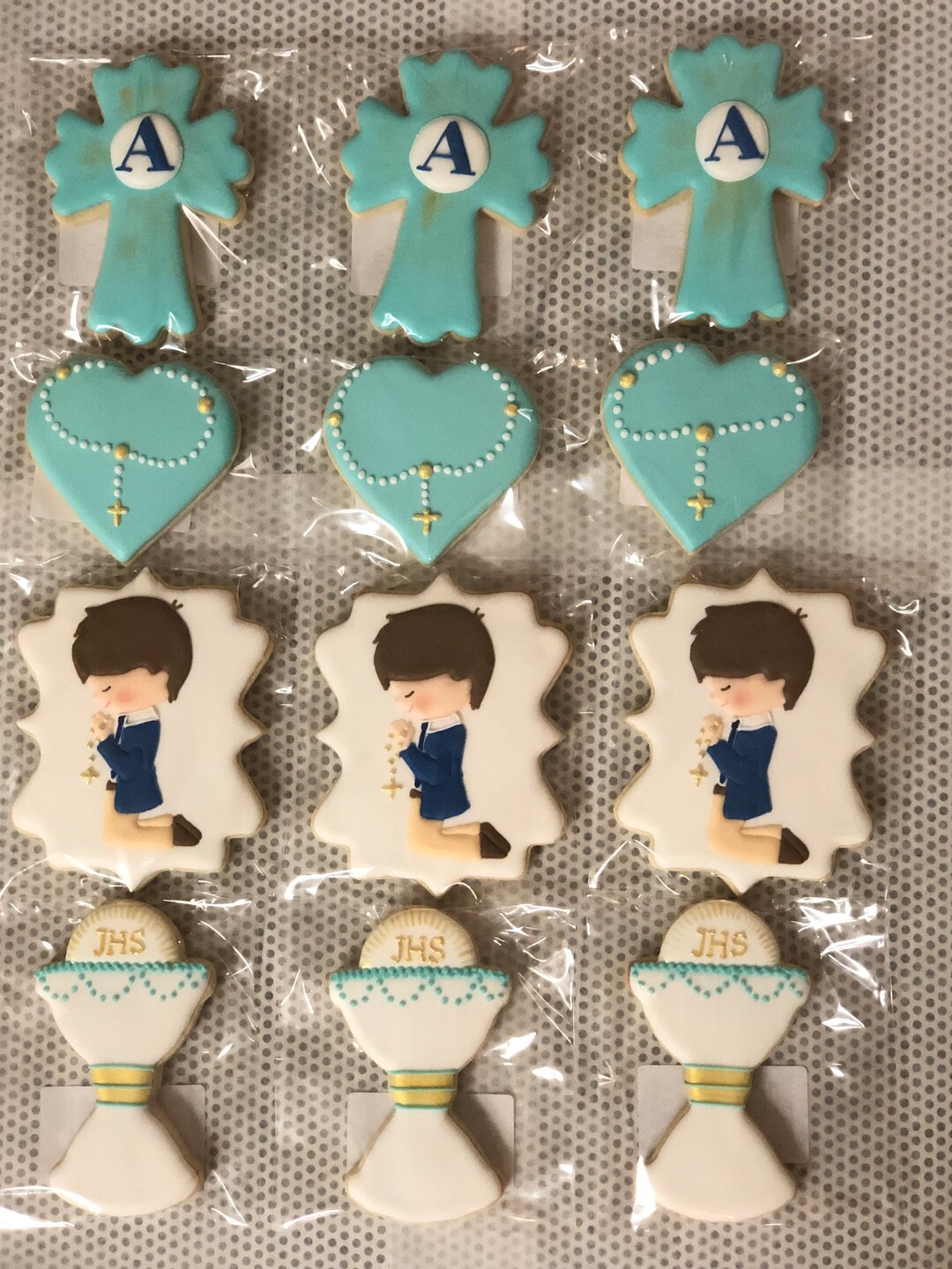 Boy First Communion, First Communion Cookies, Favors First Communion ...