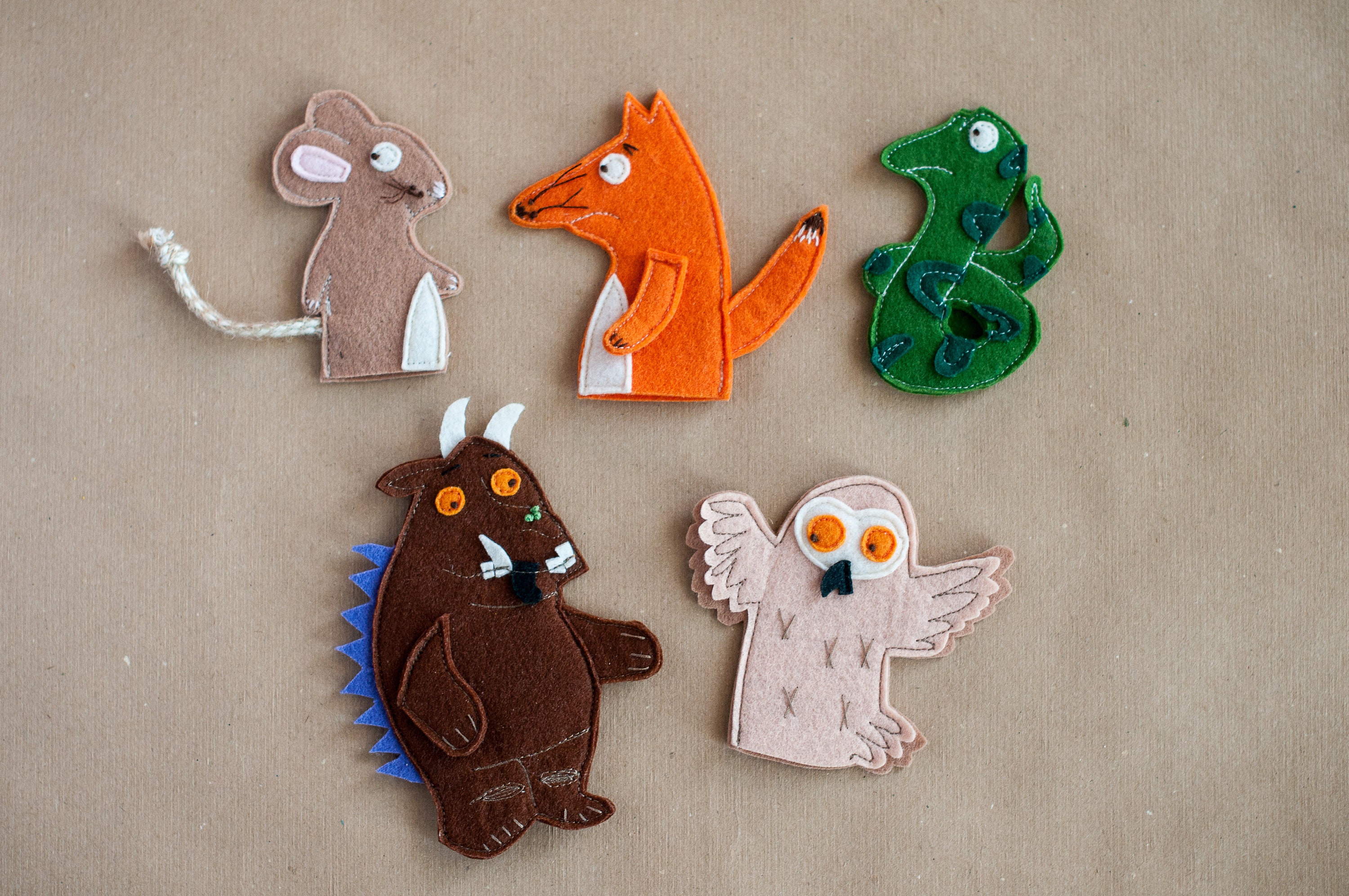The Gruffalo Finger Puppets Printable at Amy Stansbury blog