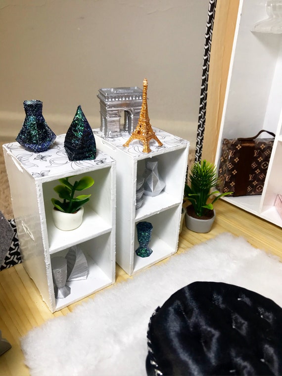 Shelf for Dolls SET COMPLETE 1:6 Scale / Barbie Doll House - Etsy