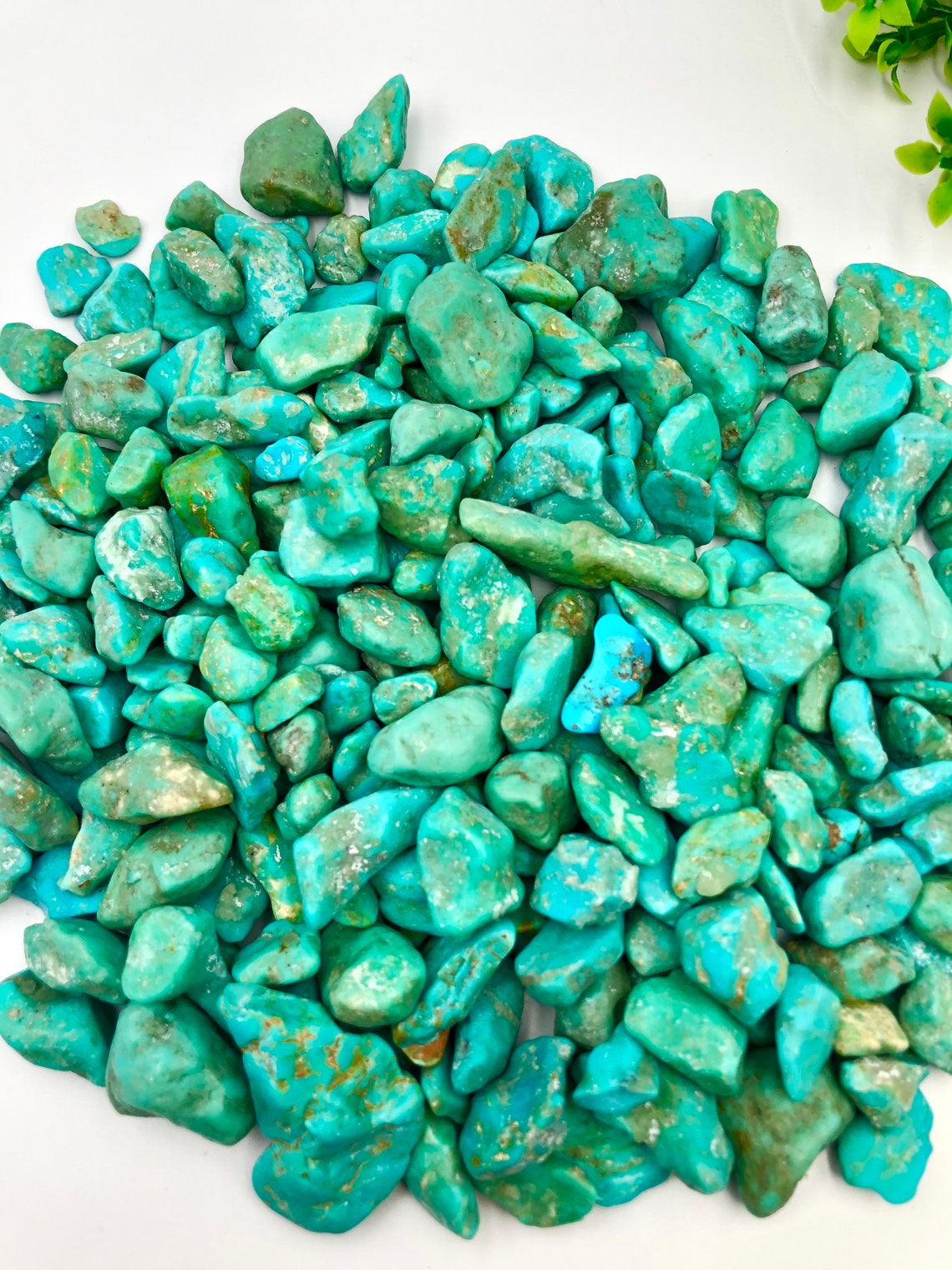 100% Natural Rough Arizona Green Turquoise High Quality Raw | Etsy