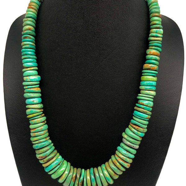 Green Turquoise Necklace - Etsy