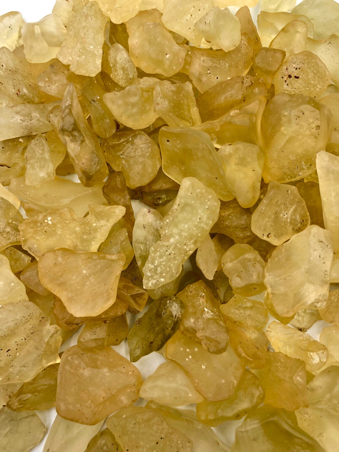 100% Genuine Raw Libyan Desert Glass / Authentic Golden Libyan Desert ...