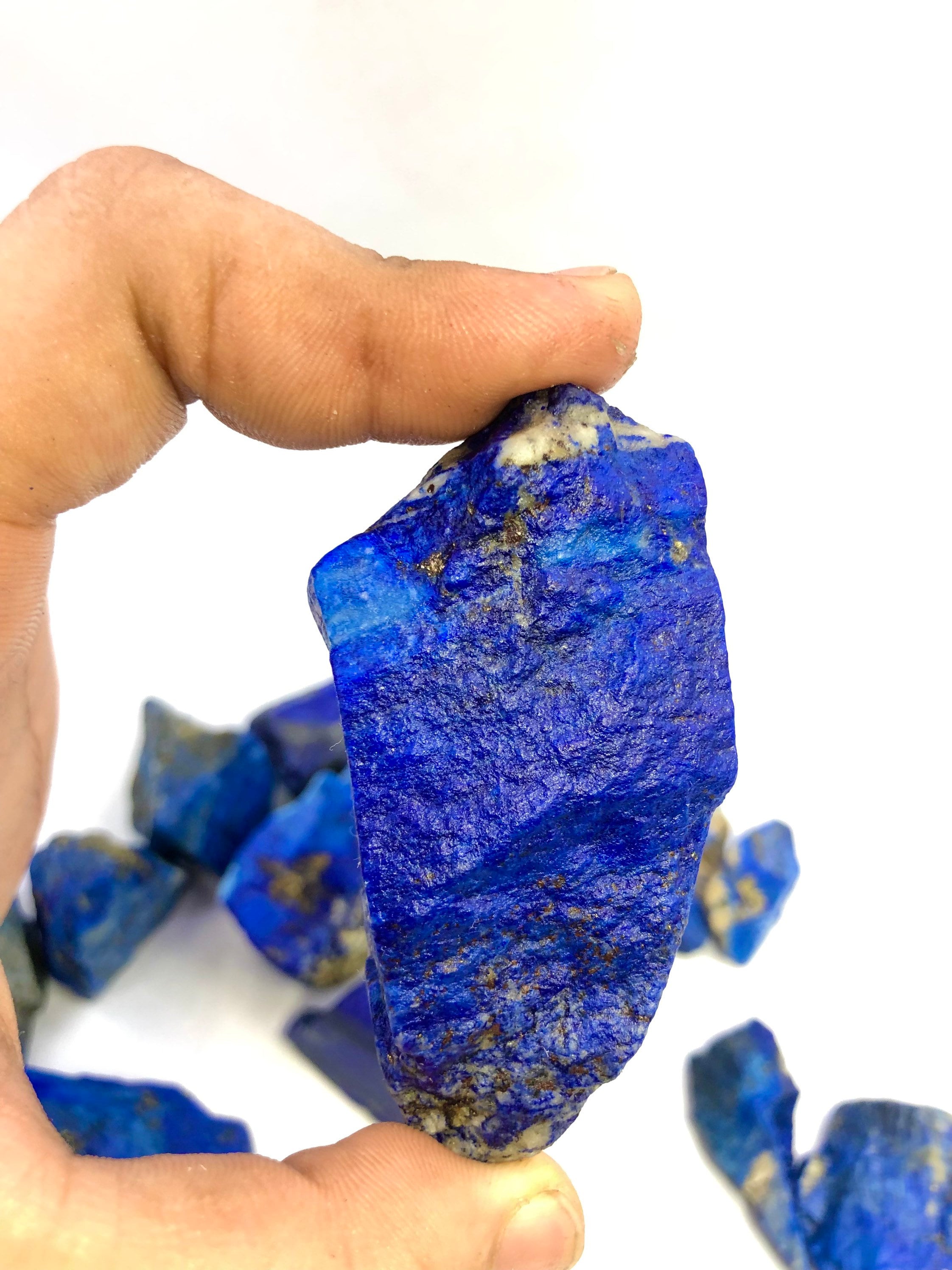 100% Genuine Raw Lapis Lazuli / Top High Premium Quality / - Etsy