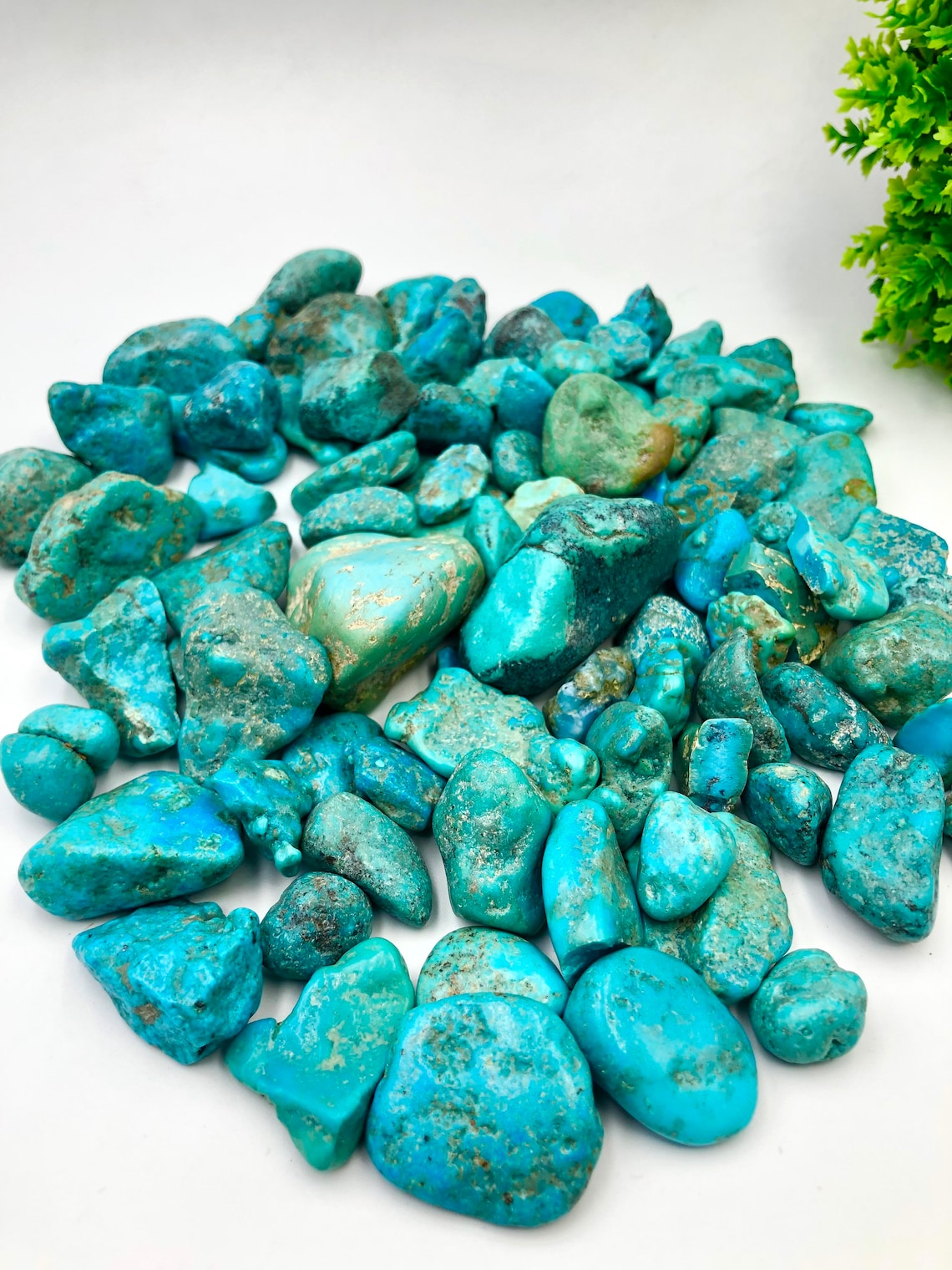 100% Natural Rough Arizona Blue Turquoise Top High Quality / - Etsy UK
