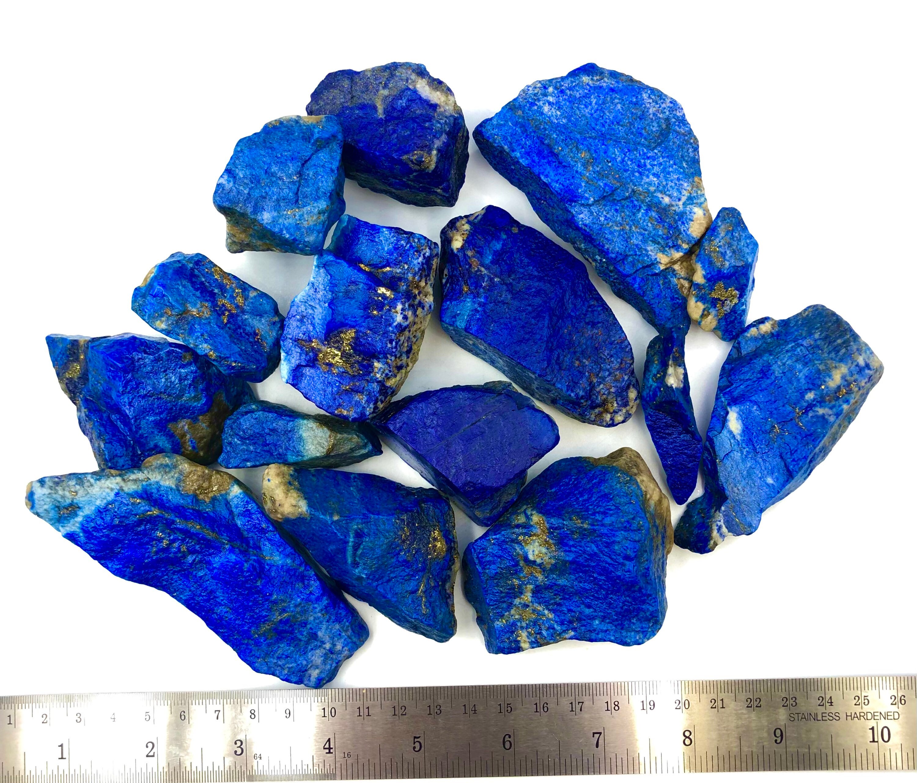100% Genuine Raw Lapis Lazuli / Top High Premium Quality / Natural ...