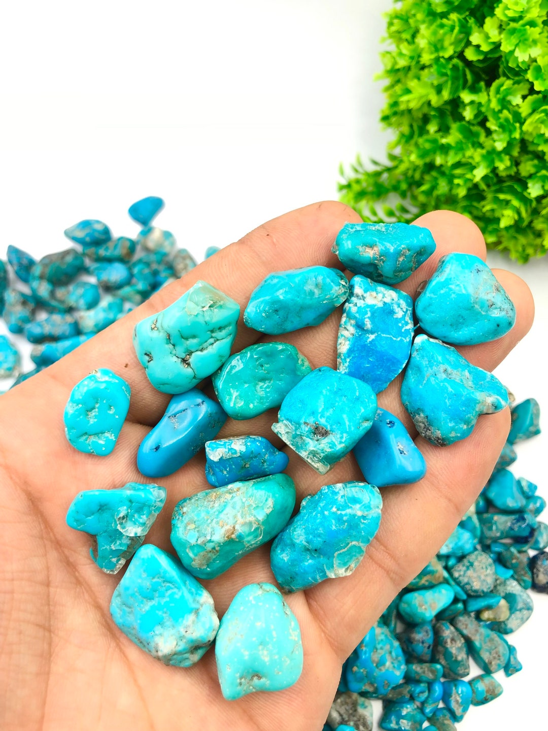 100% Natural Rough Arizona Blue Turquoise Grade AAAA Quality Raw ...