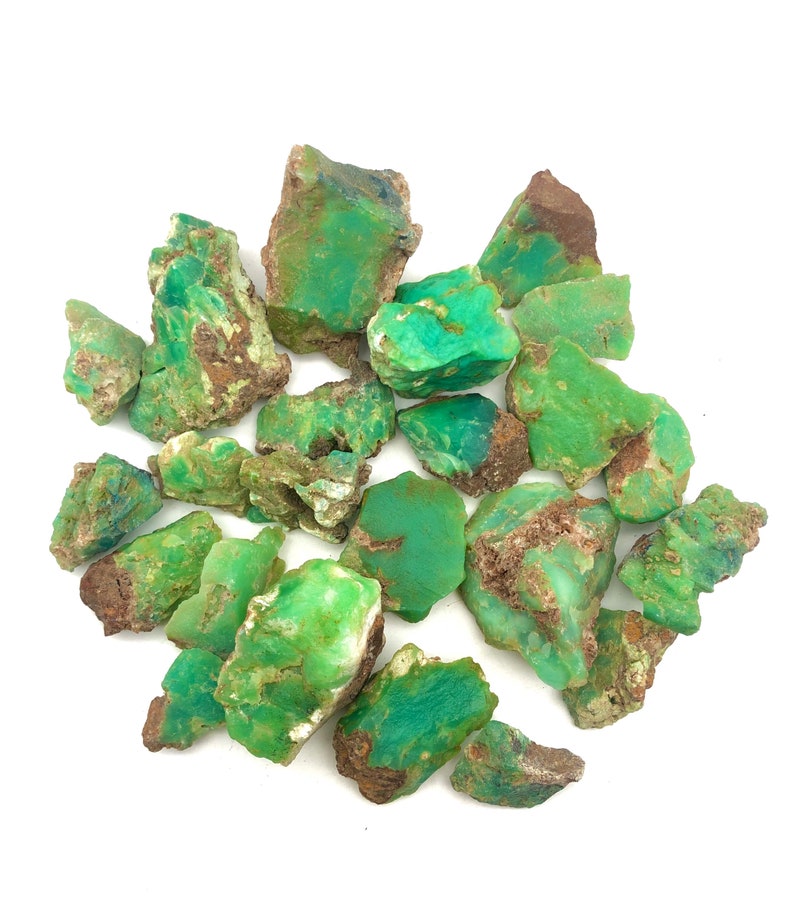 100% Natural Chrysoprase Raw / Top High Premium Grade Quality Stone ...