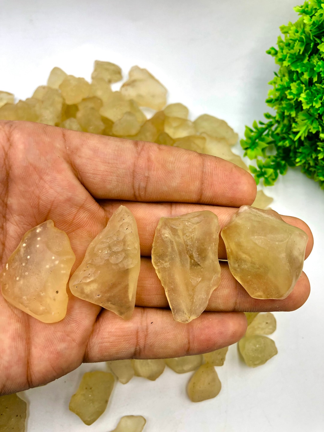 100% Genuine Raw Libyan Desert Glass / Authentic Golden Libyan Desert ...